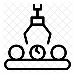 Machine Vision Icon - Download in Line Style