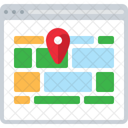 Map Icon - Download in Flat Style