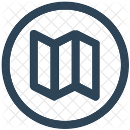 Map Icon - Download in Line Style