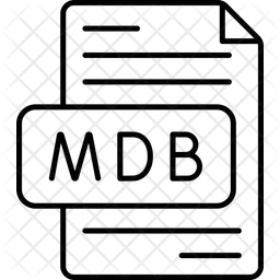 Microsoft Access Database Icon - Free Download Files & Folders Icons ...