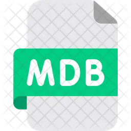 Microsoft Access Database Icon - Download in Flat Style