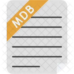 Microsoft Access Database Icon - Free Download Files & Folders Icons ...