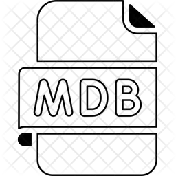 Microsoft Access Database Icon - Free Download Files & Folders Icons ...