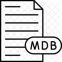 Microsoft Access Database Icon - Free Download Files & Folders Icons ...