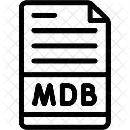 Microsoft Access Database Icon - Free Download Files & Folders Icons ...