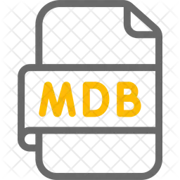 Microsoft Access Database Icon - Download in Dualtone Style