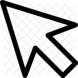 Mouse Pointer Icon - Download in Line Style