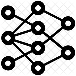 Neural Networks Icon - Download in Glyph Style