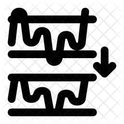 Normalization Icon - Download in Line Style