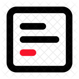 Paragraph Icon - Download in Dualtone Style