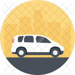 Passenger Car Icon - Download in Flat Style