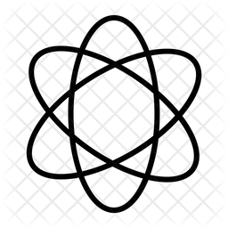 Physics Icon - Download in Line Style