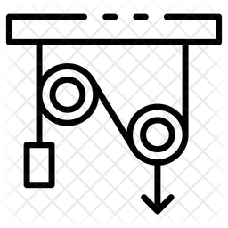 Physics Icon - Download in Line Style