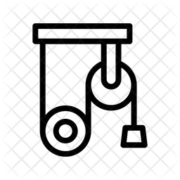 Physics Icon - Download in Line Style