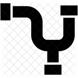 Pipe Icon - Download in Glyph Style