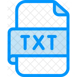 Plain Text File Icon - Download in Dualtone Style