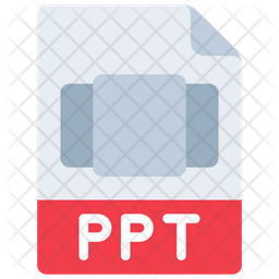 Ppt File Icon - Download in Flat Style