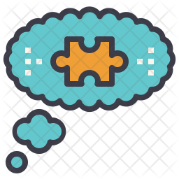 Problem Based Learning Icon - Download in Colored Outline Style