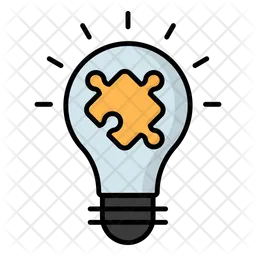 Problem Solving Icon - Download in Colored Outline Style