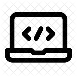 Programming Icon - Download in Line Style