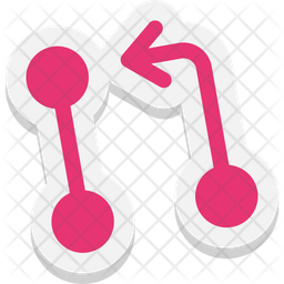 Programming Arrow Icon - Download in Sticker Style