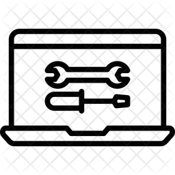 Programming Tools Icon - Download in Line Style