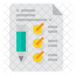 Project List Icon - Download in Flat Style