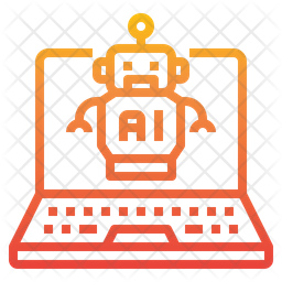 Robot Programming Icon - Download in Gradient Style