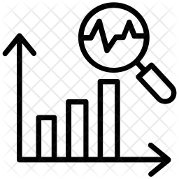 Sales Forecasting Icon - Download in Line Style