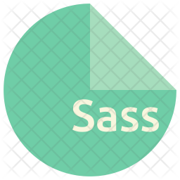 Sass Icon Download In Flat Style