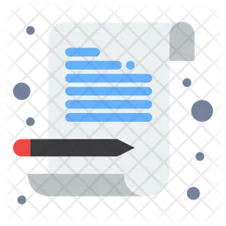 Scratch Pad Icon - Download in Flat Style