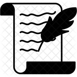 Script Icon - Download in Glyph Style