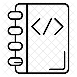 Script book Icon - Download in Line Style