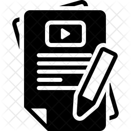 Scripts Icon - Download in Glyph Style