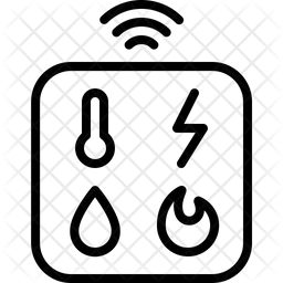 Sensor Icon - Download in Line Style