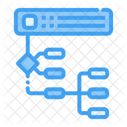 Server Connection Icon - Download in Dualtone Style