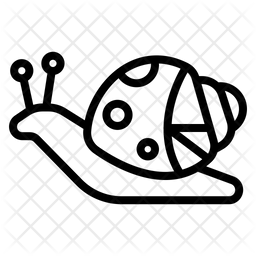 Shell Icon - Download in Line Style