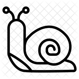 Shell Icon - Download in Line Style