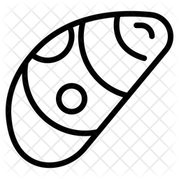 Shell Icon - Download in Line Style