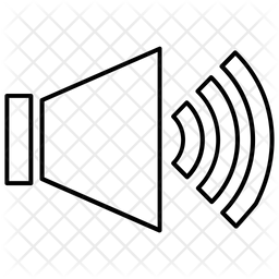 Sound Volume Icon - Download in Line Style