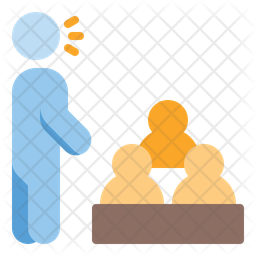 Speaker And Listener Icon - Download in Flat Style