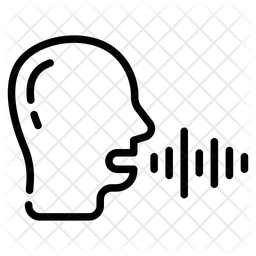 Speech Recognition Icon - Download in Line Style