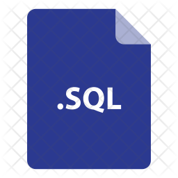 Sql Icon - Download in Flat Style