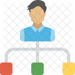 Structural Chart Icon - Download in Flat Style