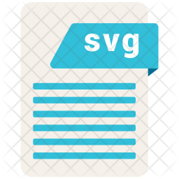 Svg file Icon - Download in Flat Style