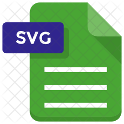 Svg file Icon - Download in Flat Style