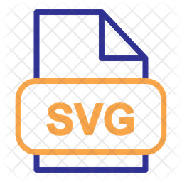 Svg File Icon - Download in Line Style