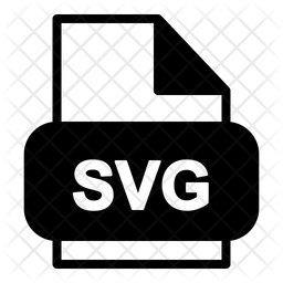 Svg File Icon - Download in Glyph Style
