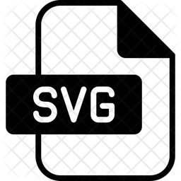 Svg file Icon - Download in Glyph Style