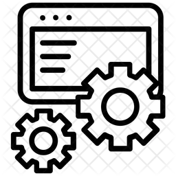 System Automation Icon - Download in Line Style